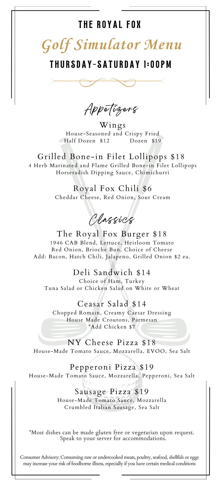 Indoor Simulator Studio - Royal Fox Country Club - St. Charles, IL